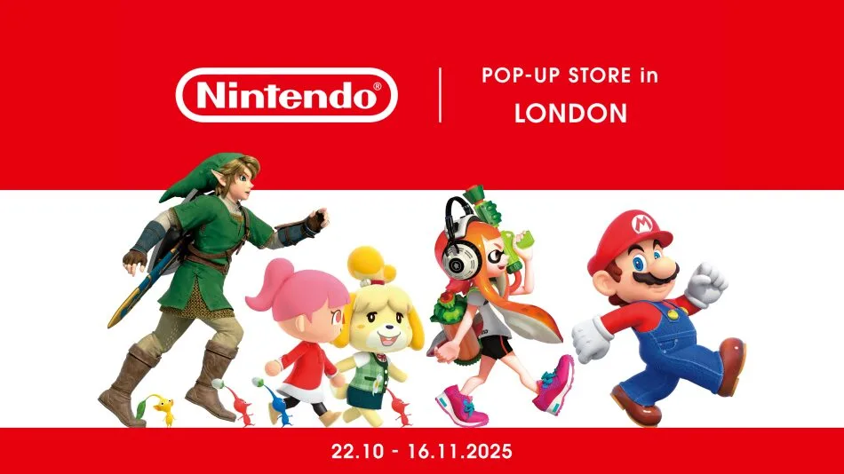 Nintendo Announces Limited-Time POP-UP STORE in London