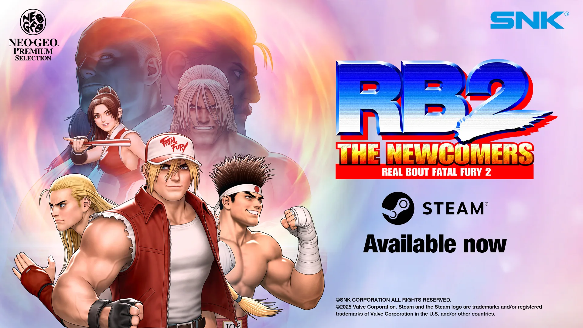 REAL BOUT FATAL FURY 2: THE NEWCOMERS is Now Available on Steam