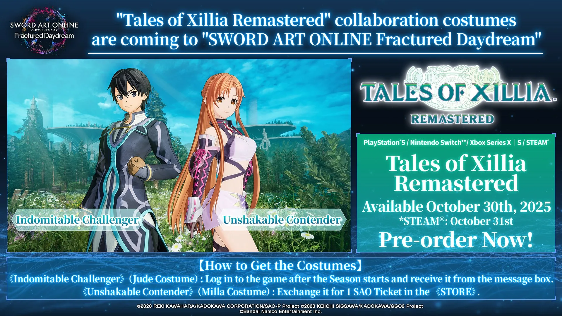 Sword Art Online: Fractured Daydream Reveals Season 5 Content and Tales ...