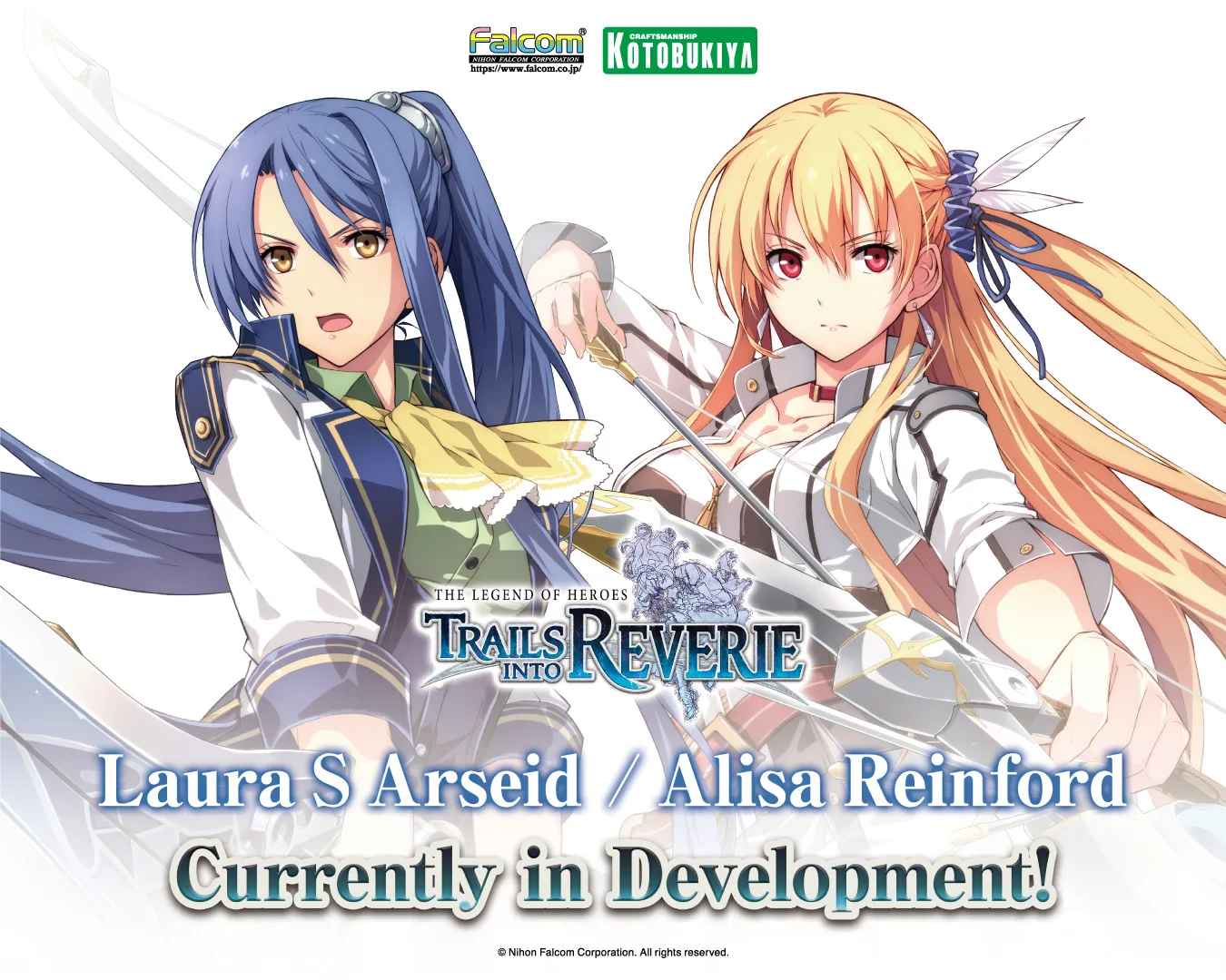 Trails into Reverie Alisa and Laura Kotobukiya Figures in the Works