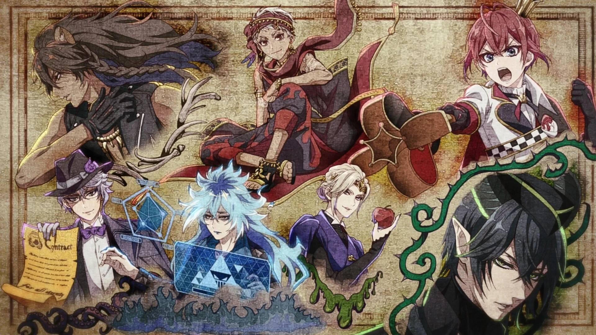 Disney Twisted-Wonderland Anime Reveals English Dub Cast