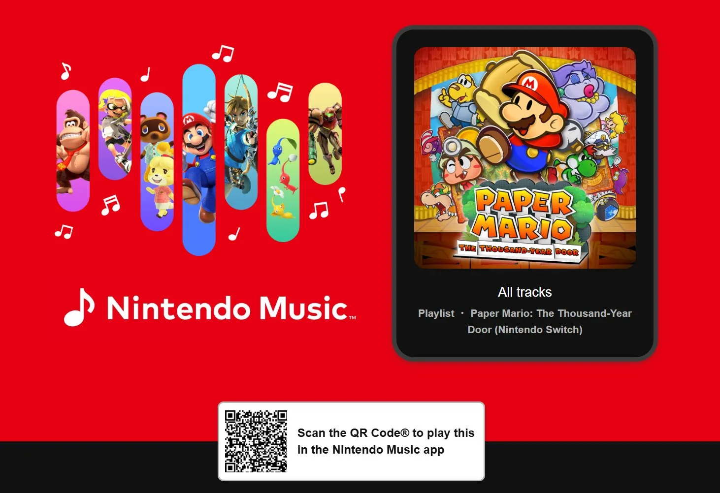Nintendo Music Adds Paper Mario: The Thousand-Year Door Soundtrack